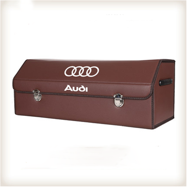 Car Trunk Leather Storage Box