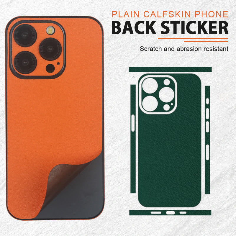 Plain Calfskin Phone Back Sticker🔥Buy 1 Get 1 Free🔥