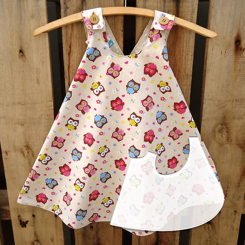 Reversible Mobius Baby Vest Template Set - With Instructions