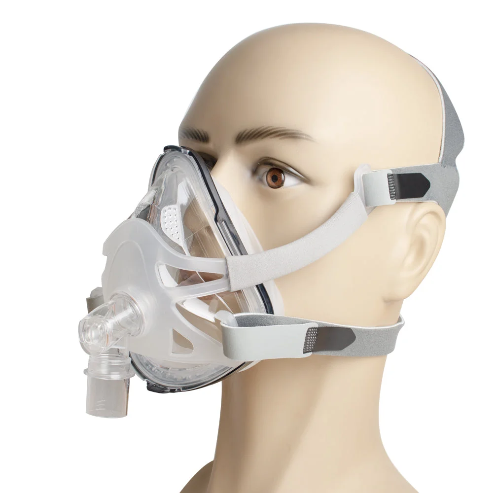 Full Face Mask For CPAP Machine With Adjustable Headgear Clips