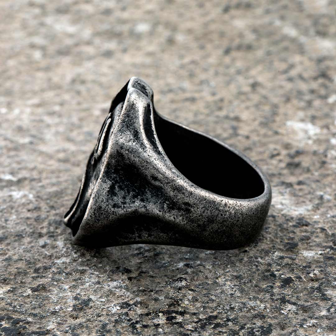 Ghostface Sterling Silver Ring