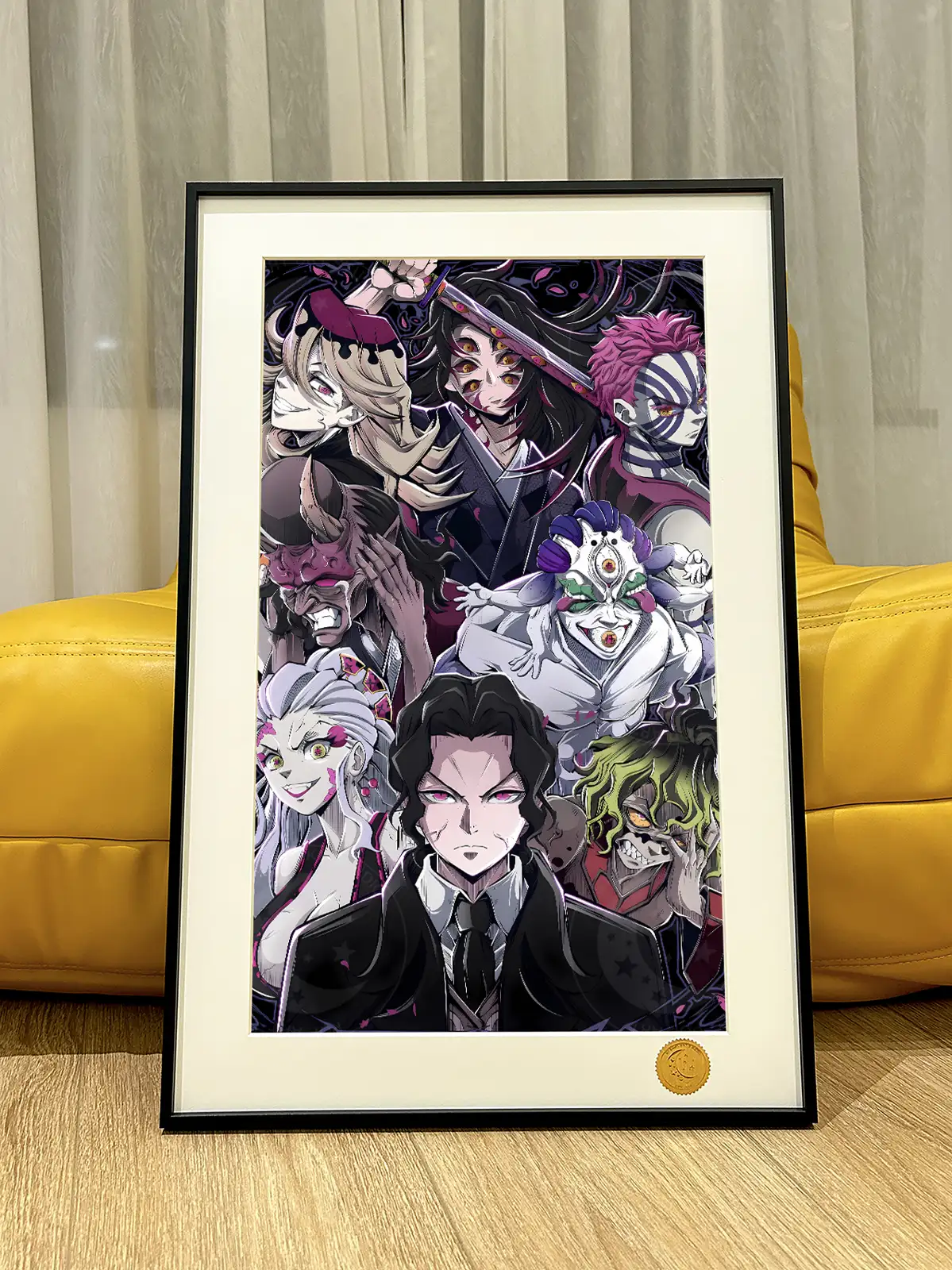Upper Rank Demons Decorative Painting - Demon Slayer: Kimetsu No Yaiba ...