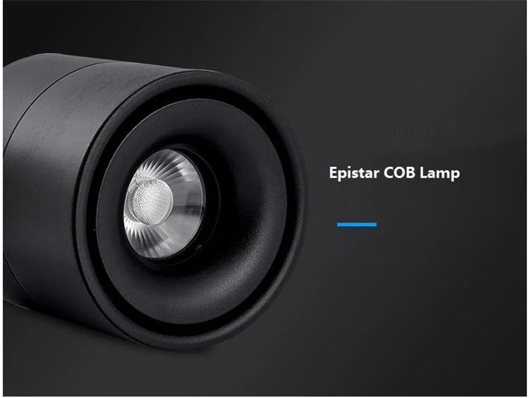 LED Surface Mounted Ceiling Light Foldable and 360 Degree Rotatable COB ...