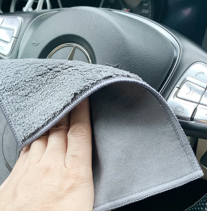 Microfiber car water stain wiper towel
