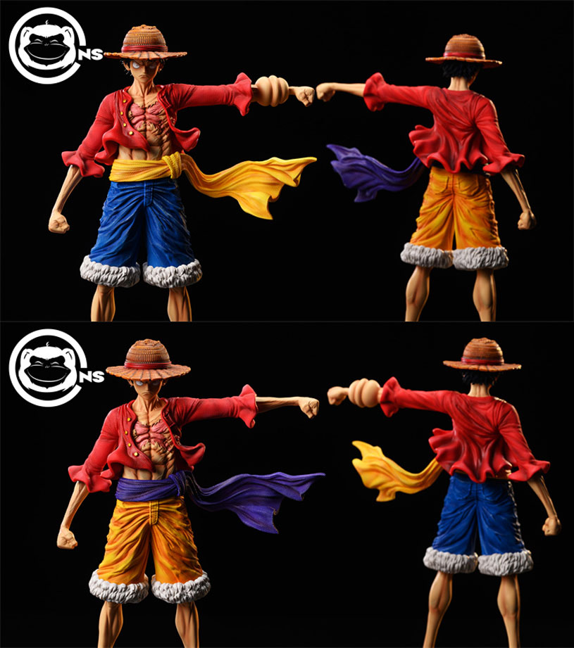 POP Scale Sabaody Archipelago Arc Monkey D. Luffy & Onigashima Monkey D ...