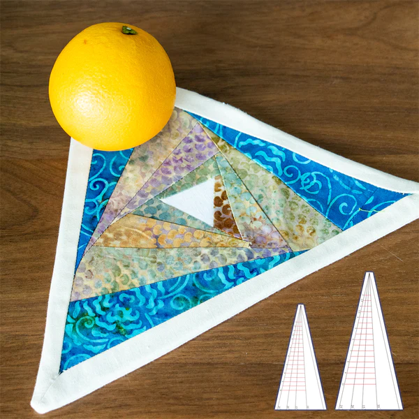 Swirl Patchwork Quilt Template Ruler