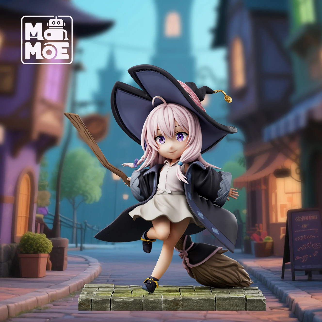 Chibi Ver. Elaina - Wandering Witch: The Journey of Elaina Resin Statue ...