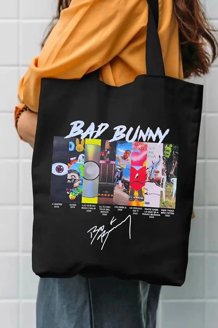 Bad Bunny Canvas Bag