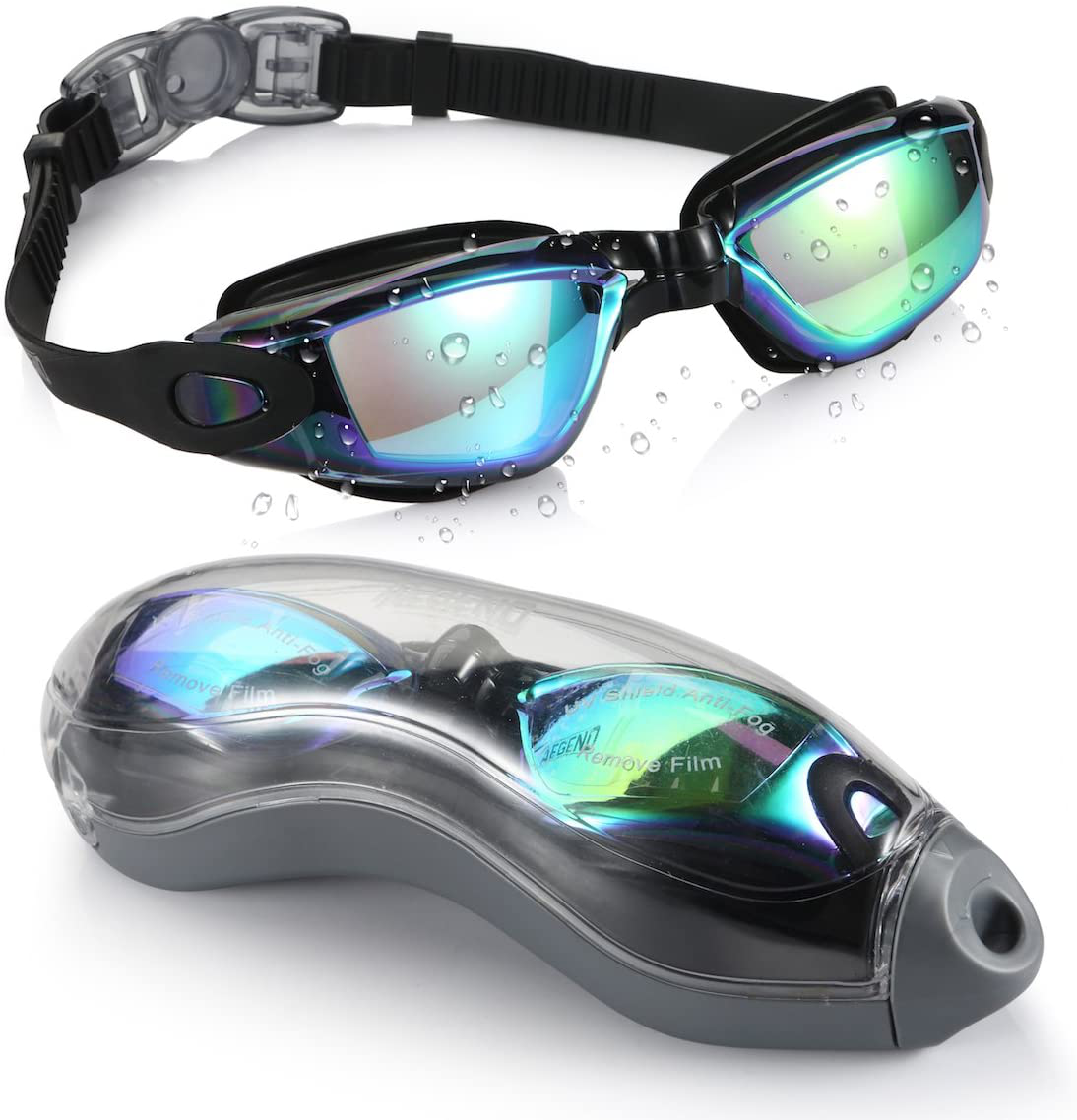 Unisex Swim Goggles No Leaking Anti Fog