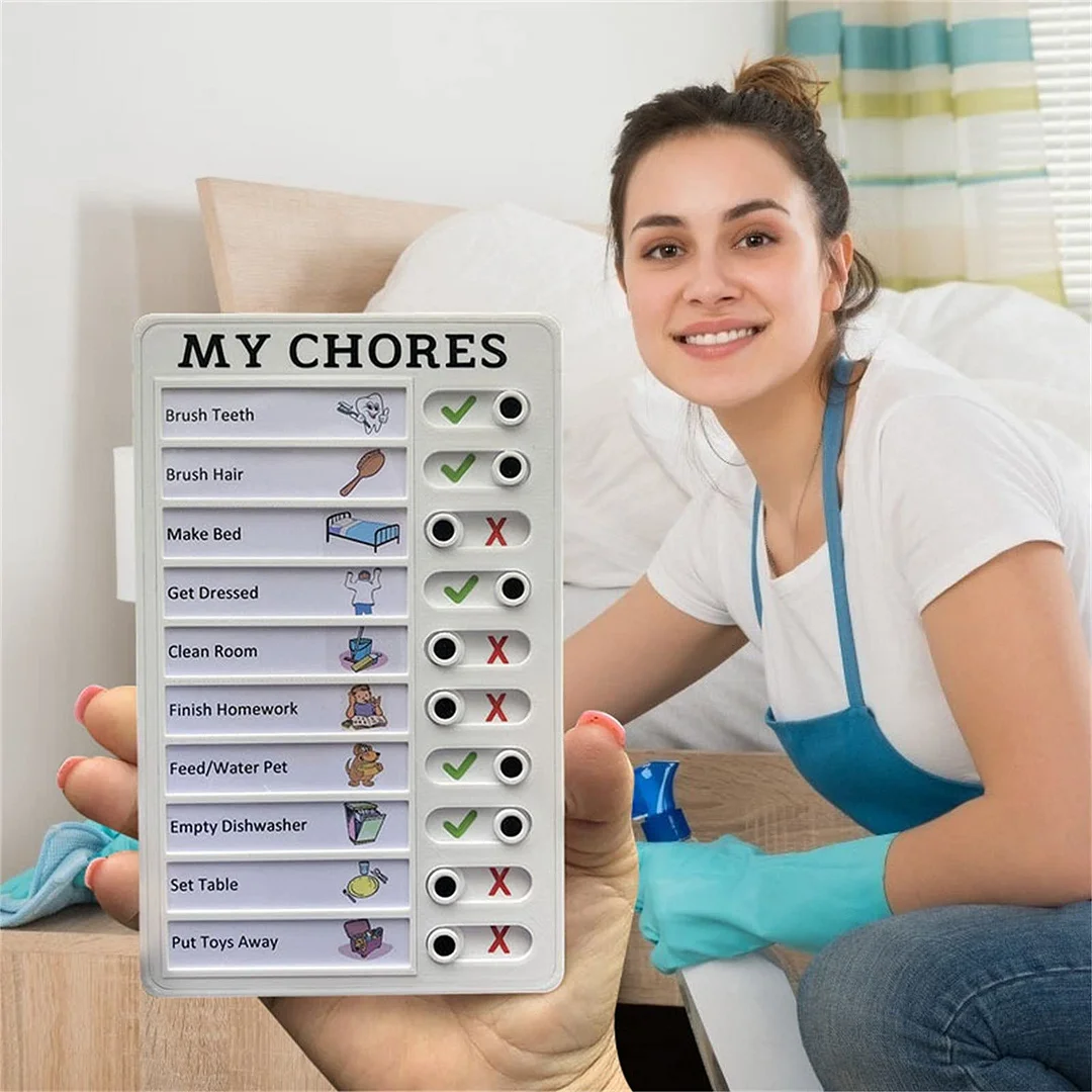 Customize MY CHORES CHECKLIST Task Board