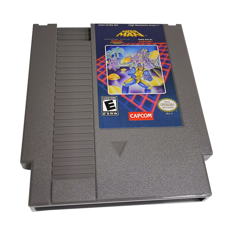 8 Bit NES Game Card - Megaman - NES Games Cartridge - For NES Console ...