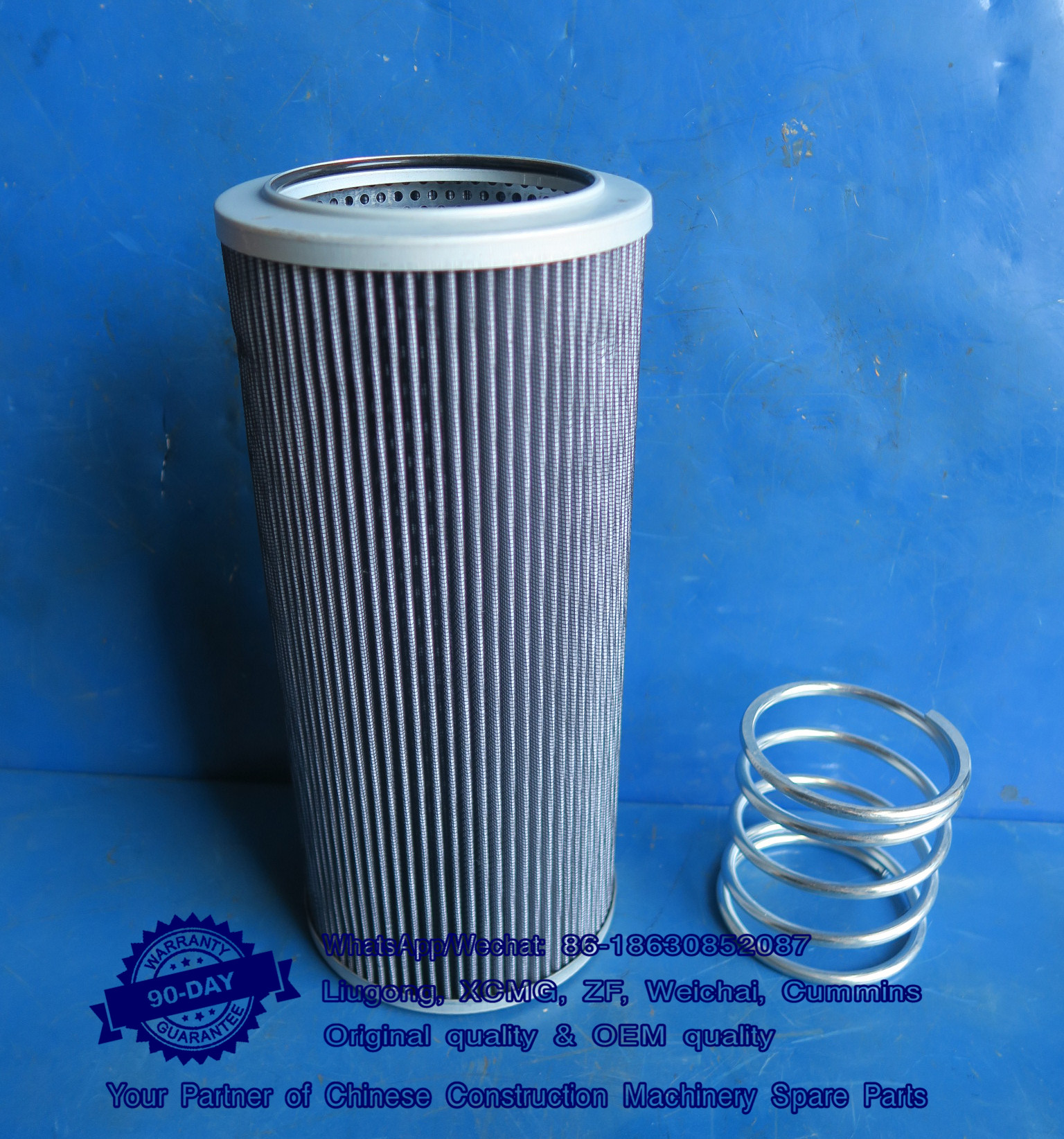 XCMG Wheel Loader LW500KN LW500FN Hydraulic oil return filter 803164329 ...