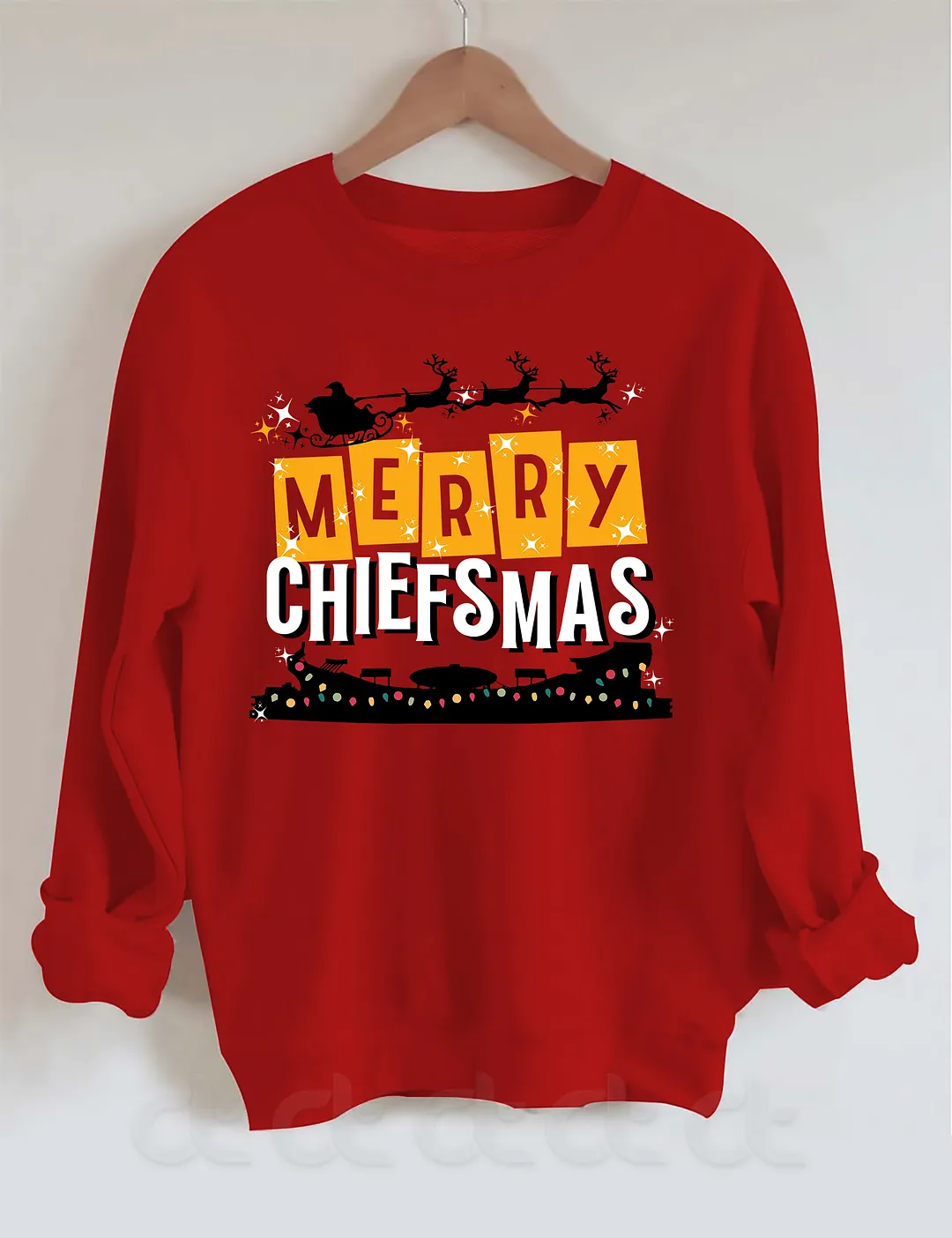 Kansas City Chiefs Merry Chiefsmas Sweatshirt
