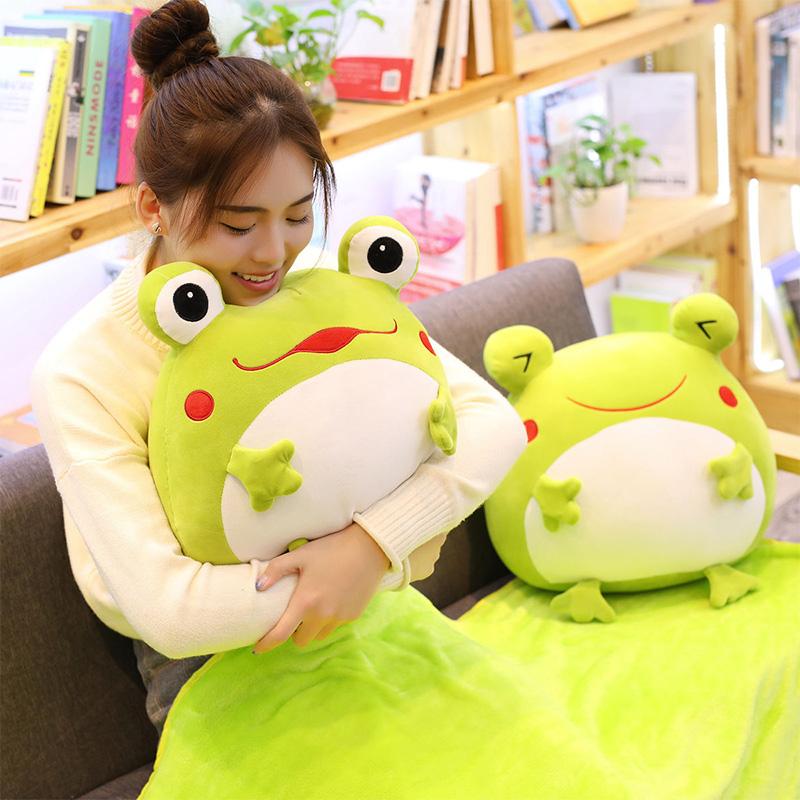 Frog Pillow Plush Toy - Ladylim
