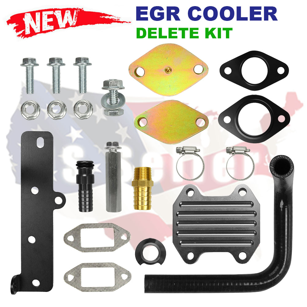 6 7l Cummins Diesel Egr Cooler Delete Kit For 2013 2018 Dodge Ram 2500