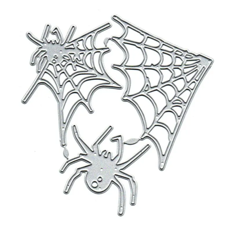 Nigikala Craft Die Cut Spider Cutting Dies Scrapbook Spider Web DIY ...