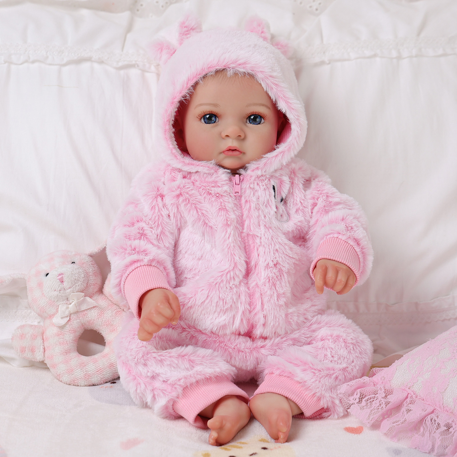 Beautiful Reborn Baby Dolls - 17'' Newborn Baby Girls Doll that Look ...