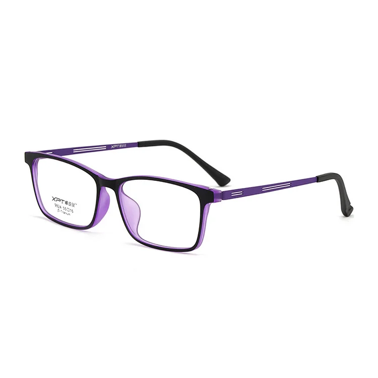 Glasses Frame Optical Full Rim Eyewear Prescription Blue Purple Optical ...