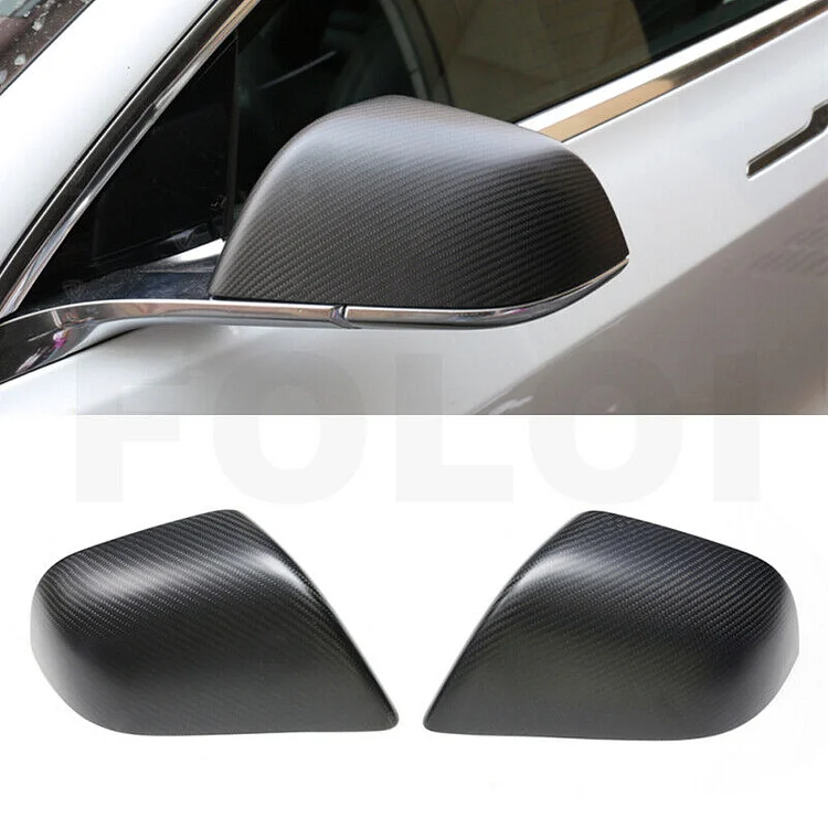 Model 3/Y Real Carbon Fiber Side Mirror Covers
