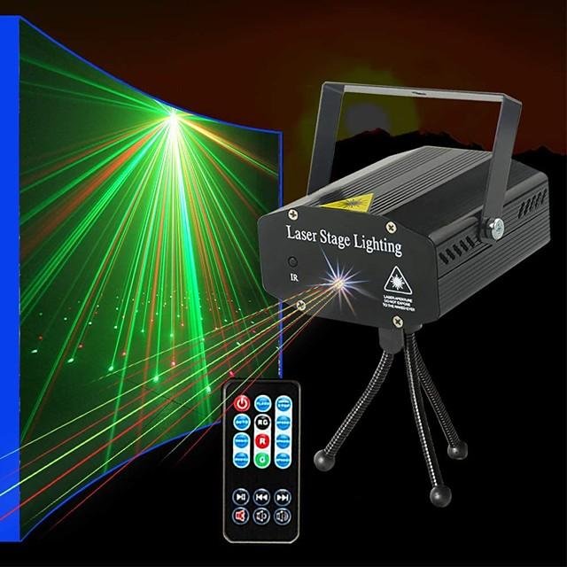Star Laser Light Party lights Strobe Stage Lights Disco DJ Lights Sound ...