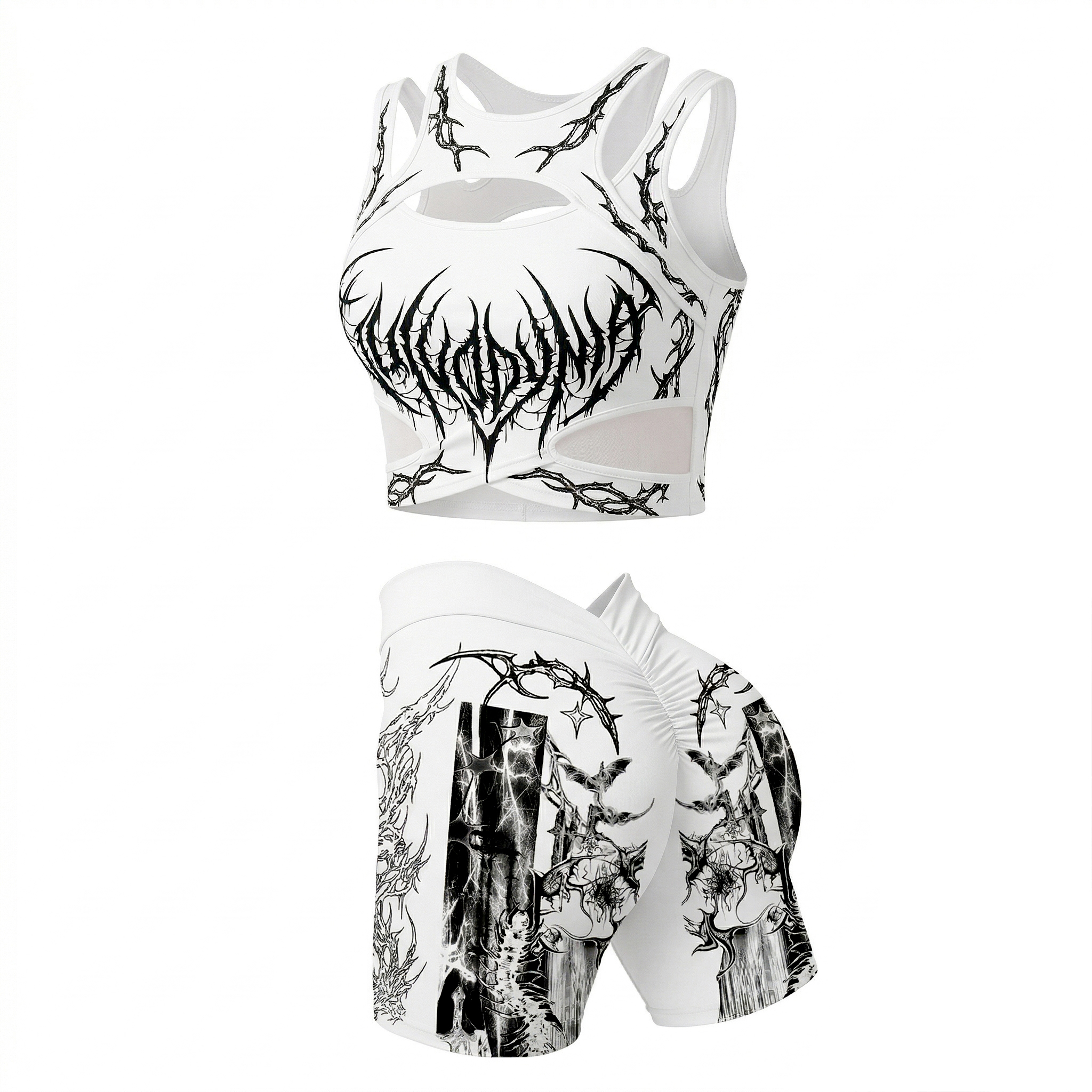 Women's Vest And Shorts Set — Dragon Fitness & Sports Outfit
