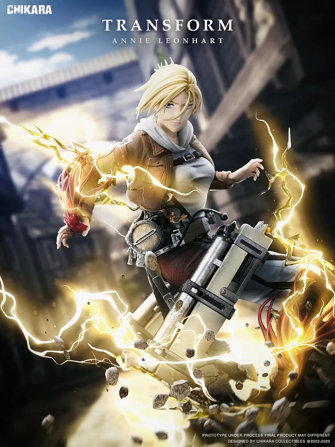 Female Annie Leonhart - Attack On Titan Resin Statue - CHIKARA Studios ...