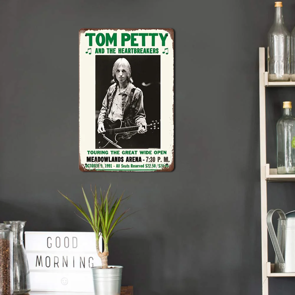 20*30cm/30*40cm - Tom Petty - Vintage Tin Signs