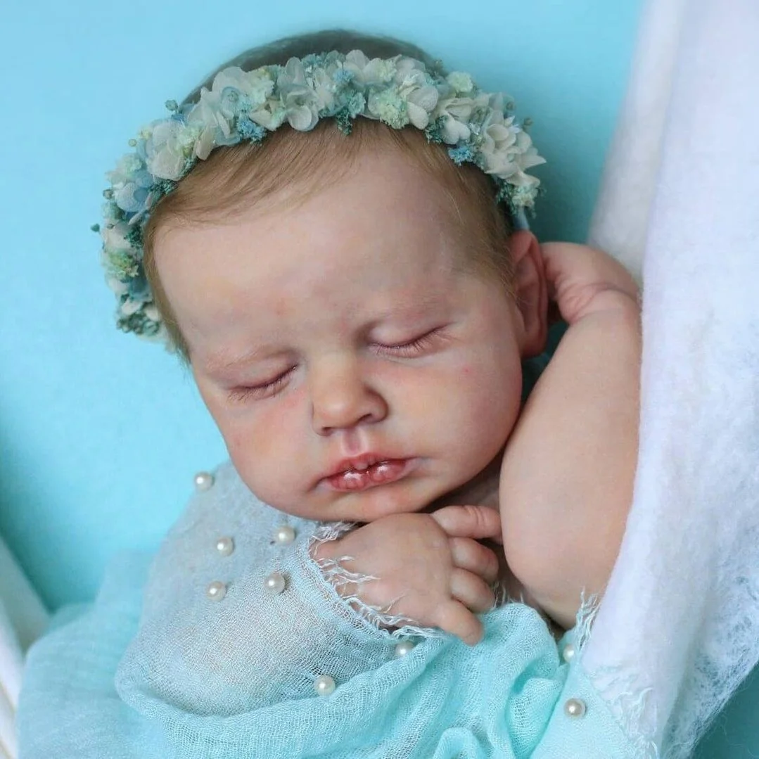 20 " Real Life Handmade Eyes Closed Reborn Baby Girl Bblythe,Unique ...