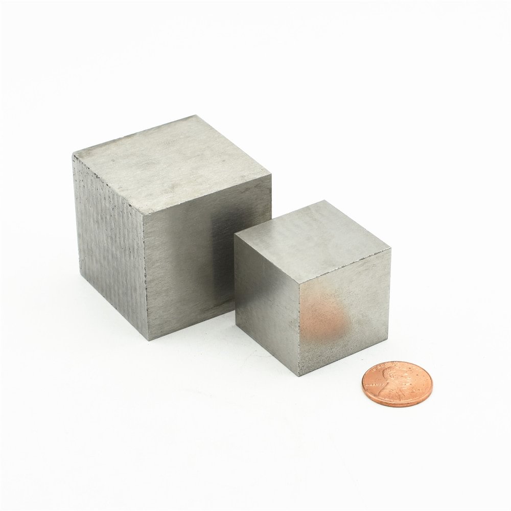 Tungsten Block Wolfram Cube Density 99.95% Pure for Element Collection ...