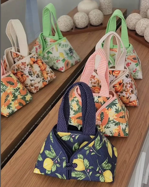 Origami Lunch Box Storage Bag Template + Instructions