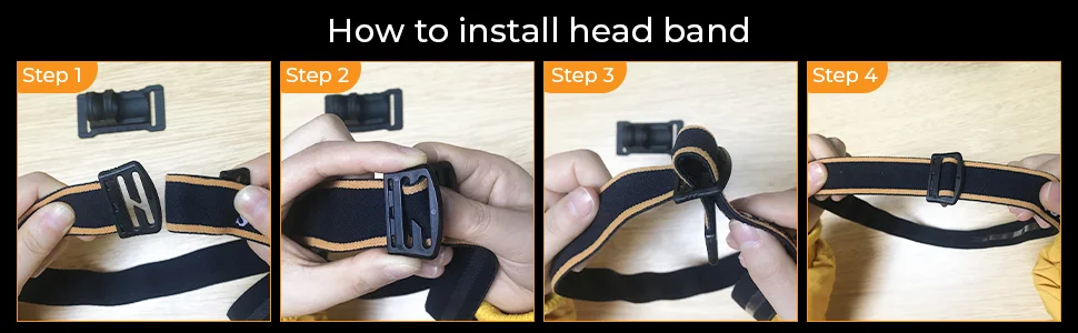 NLD: first headlamp, how do I use strap? : r/flashlight