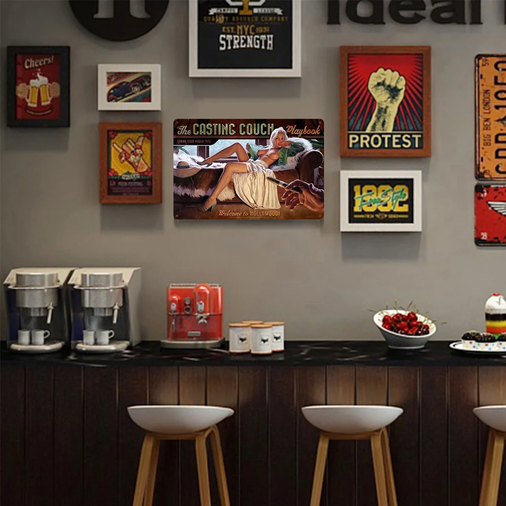 Pin Up Girls Sexy Girls - Vintage Metal Signs - 20*30cm