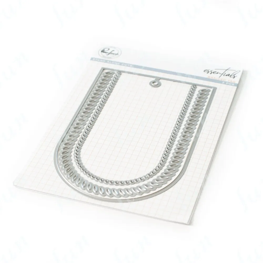 Nigikala Lacey Fancy Label Stripes Oval Squares Frame Background Dies ...