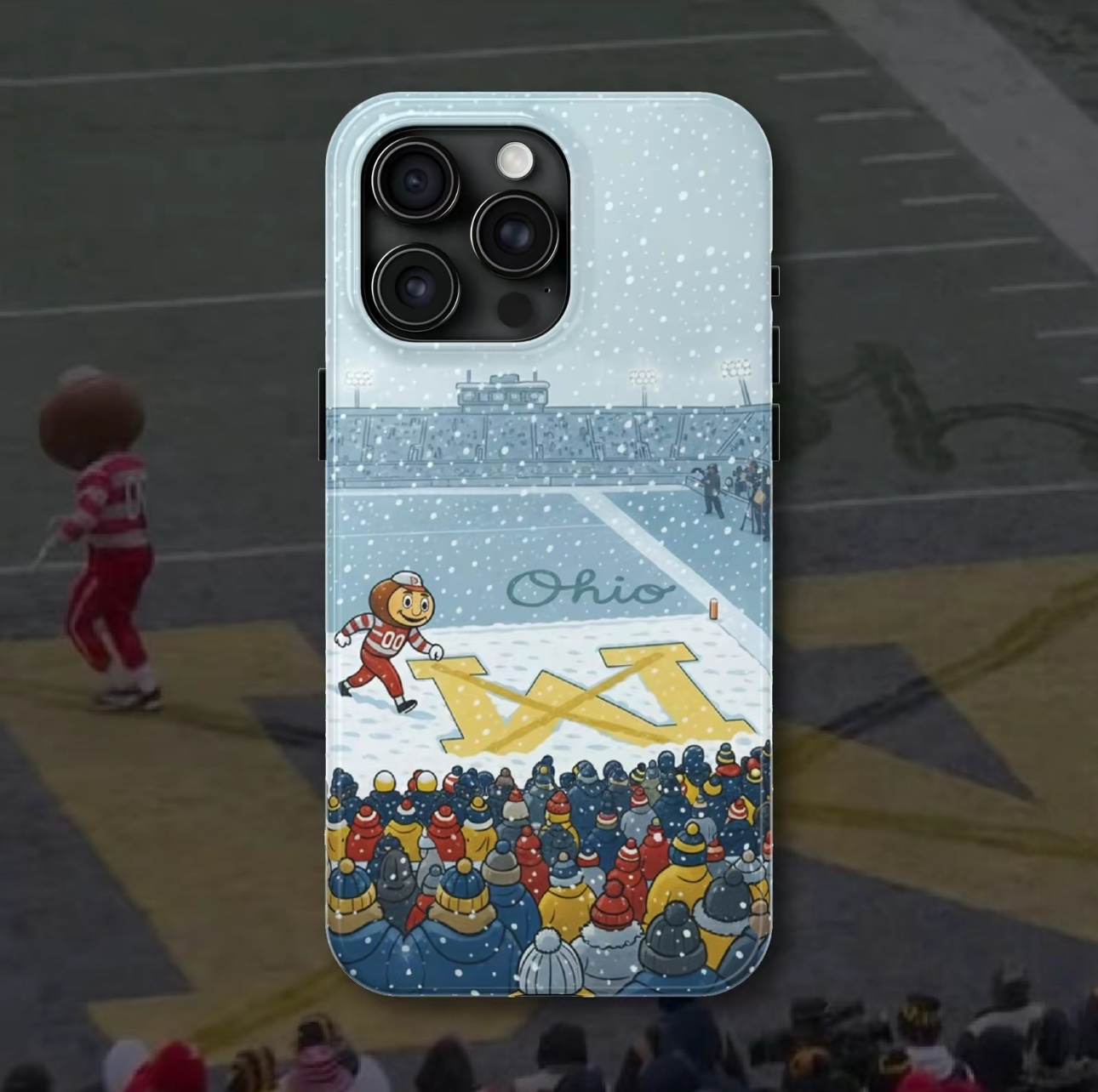 Ohio vs Michigan Rivalry Phone Case