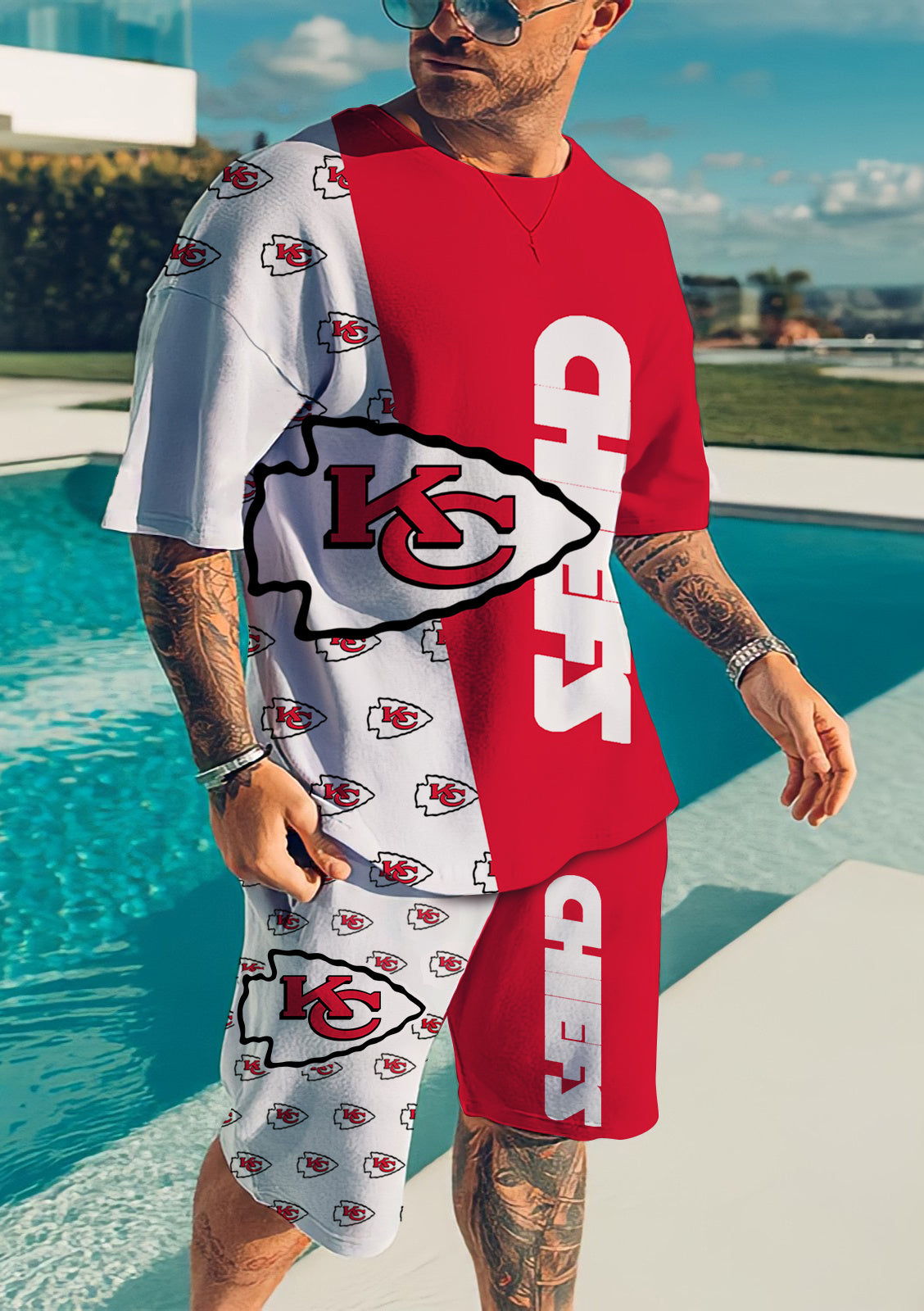Kansas City Chiefs Limited Edition Top And Shorts Two-Piece Suits