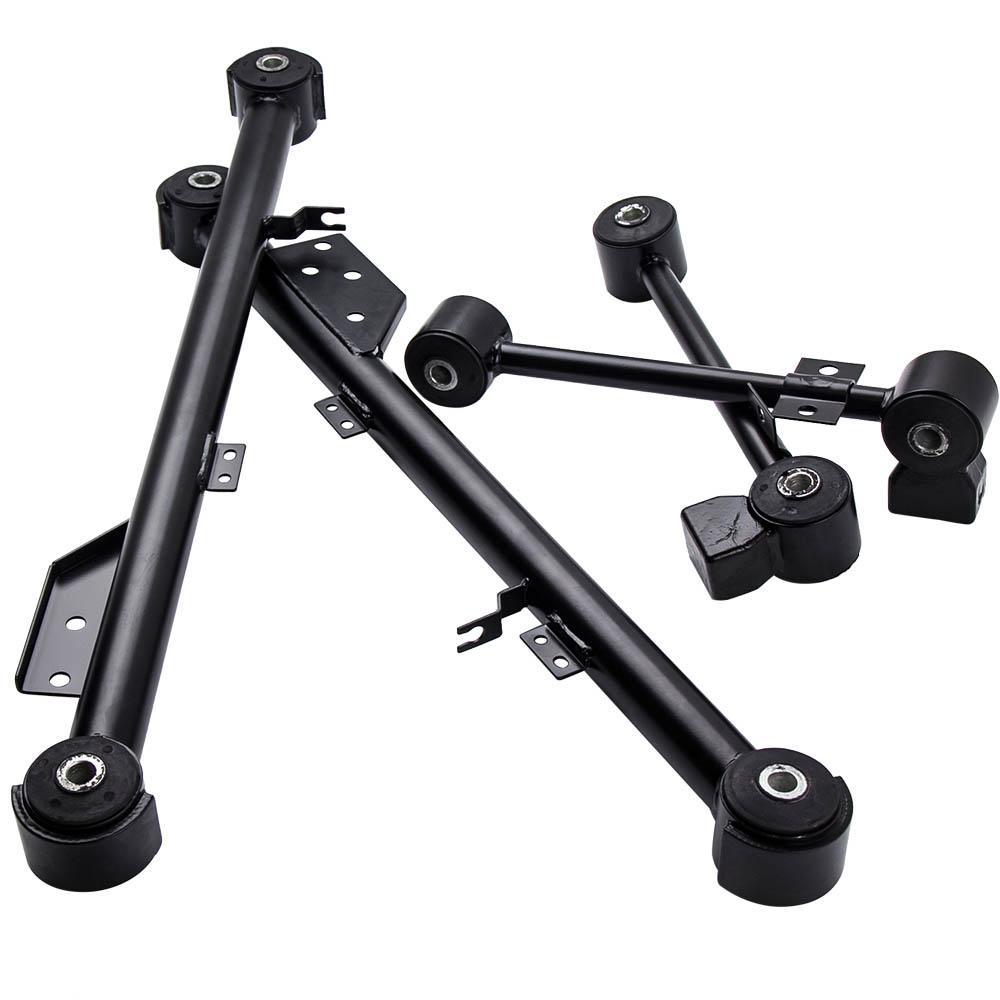 Trailing Control Arm Rear Upper and Lower Kit Set of 4 Compatible for ...