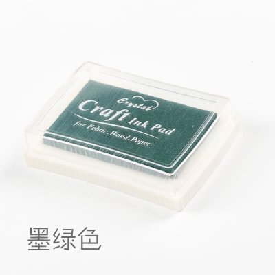 JOURNALSAY 1pc 15 Colors Planner Scrapbooking Silicone Oil Big Ink Pad