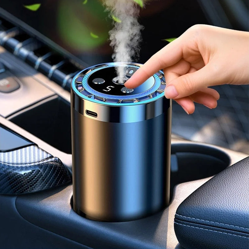 Smart Car Diffuser Set with Light & Spray Modes