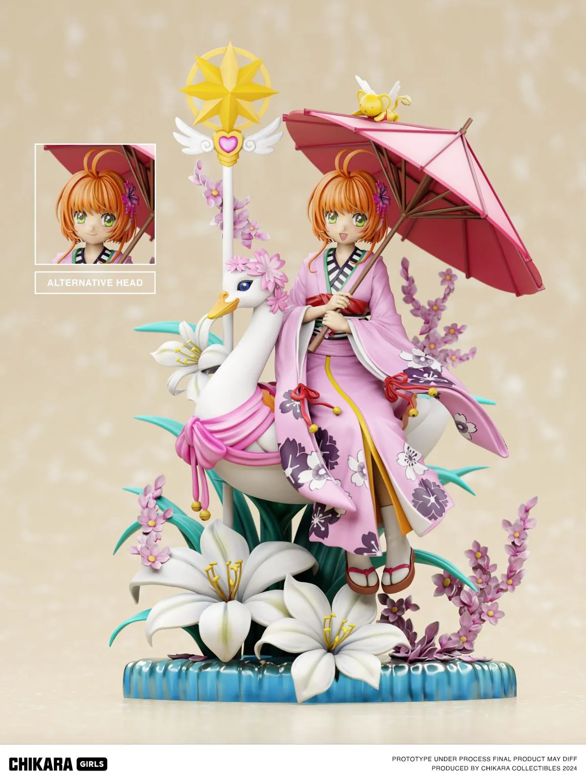 Girls Series Sakura Kinomoto - Cardcaptor Sakura (CCS) Resin Statue ...