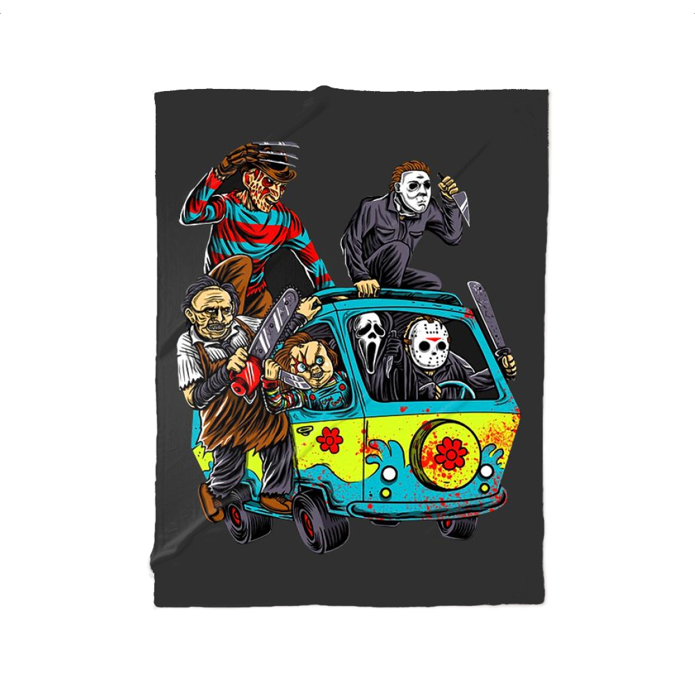 The Massacre Machine, Horror Film Fleece Blanket