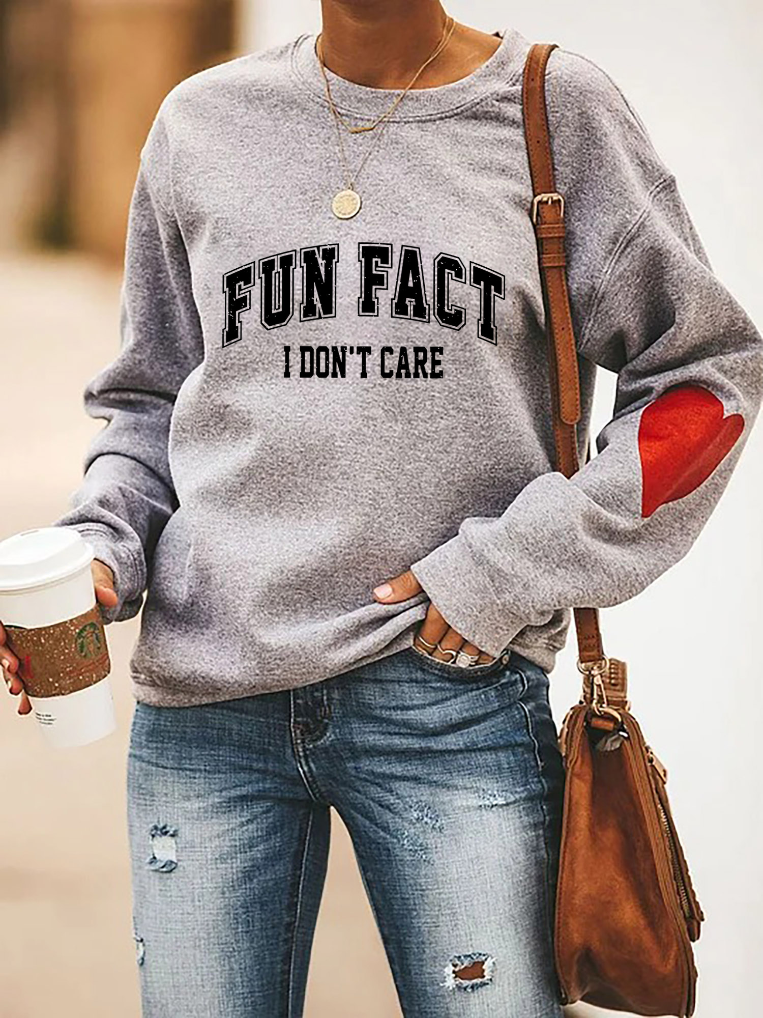 Fun Fact I Don't Care Sweatshirt
