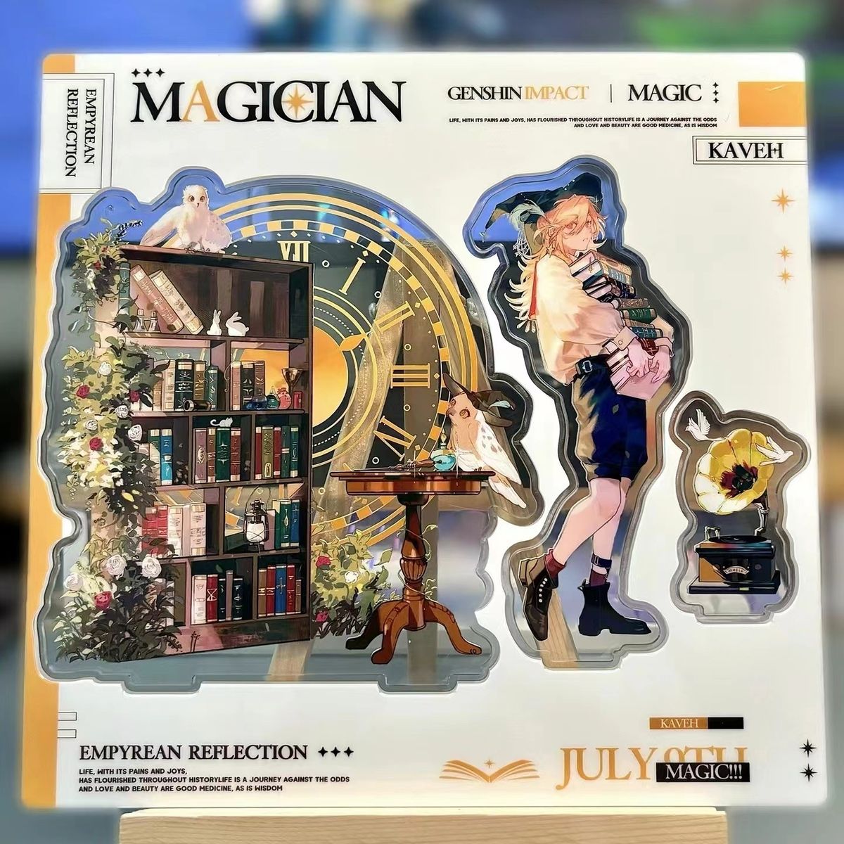 Genshin Impact Acrylic Stand Kaveh Figure Model