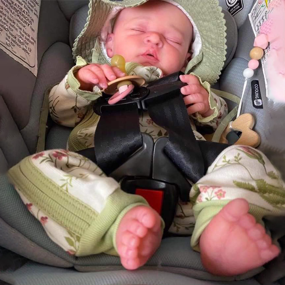 12"&16" Super Real Reborn Baby Doll Girl Madama with Delicate Gift and ...