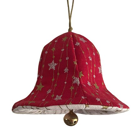 DIY Fabric Christmas Bells Template + Instructions