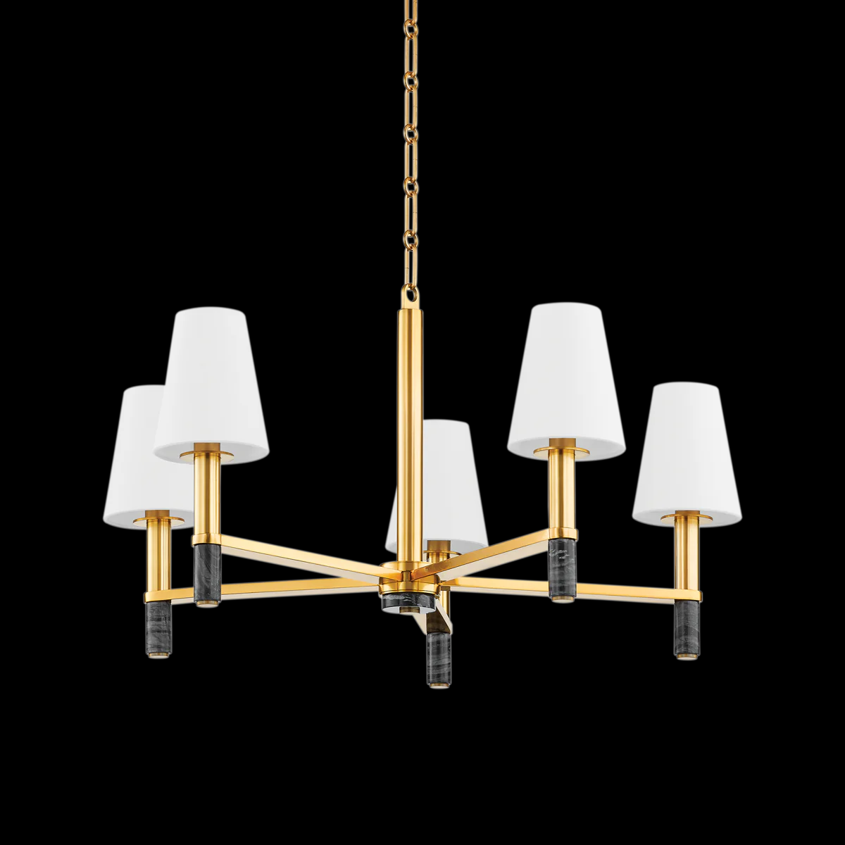 PARAMUS CLEAR FUNCTIONAL DESIGN CHANDELIER