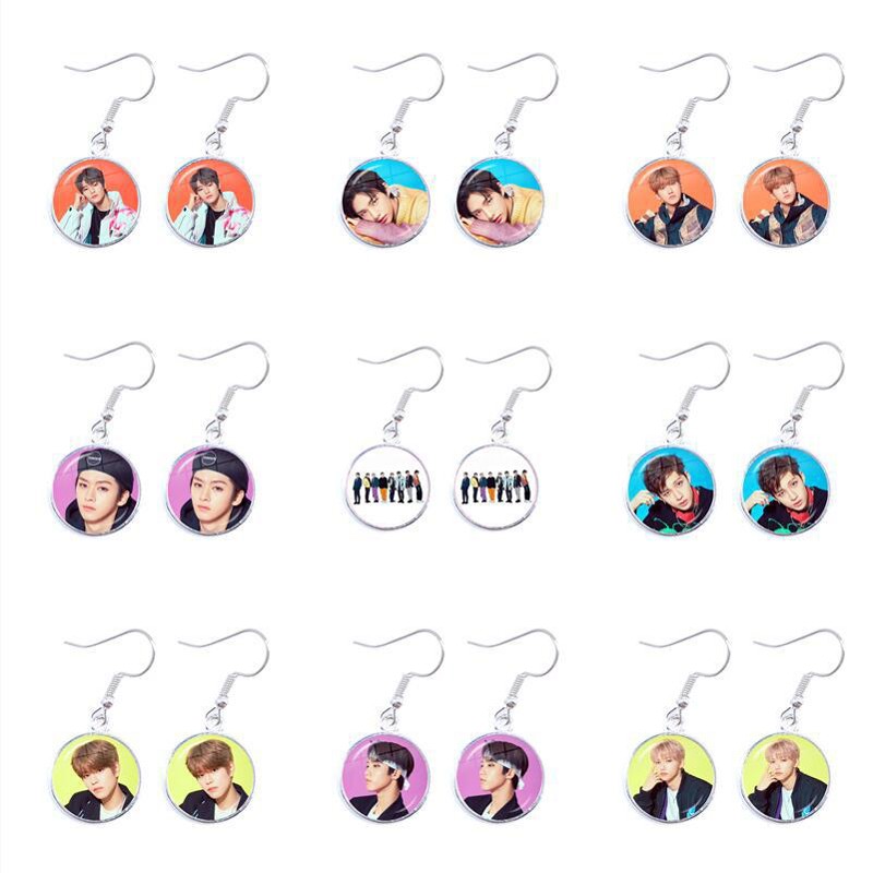 Stray Kids Member Photo Earrings