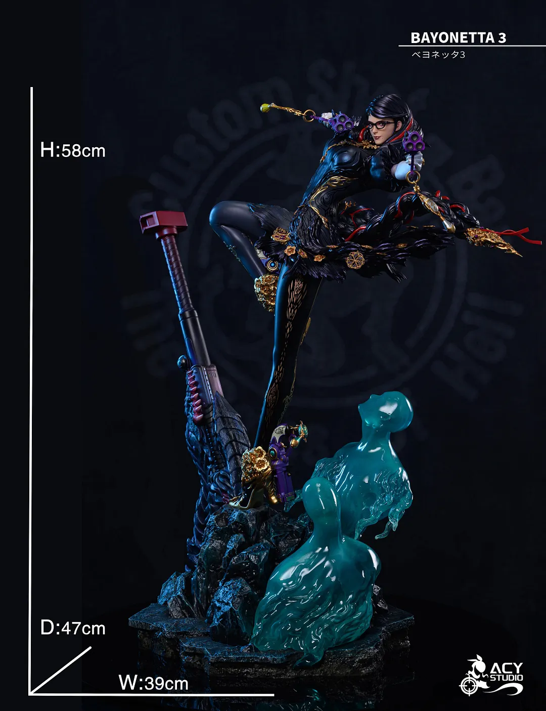 Bayonetta - Bayonetta Resin Statue - Acy Studio [In Stock]