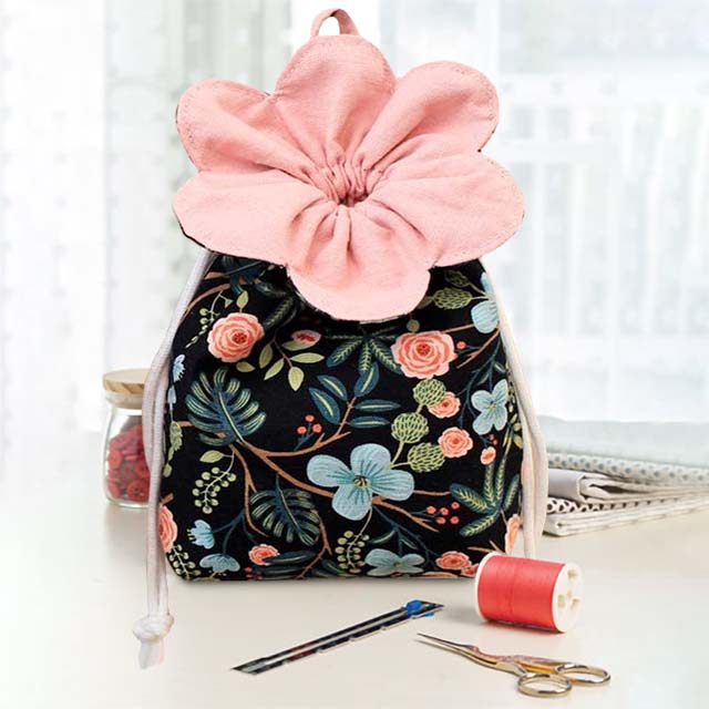 DIY Flower Gift Bag TemplateF