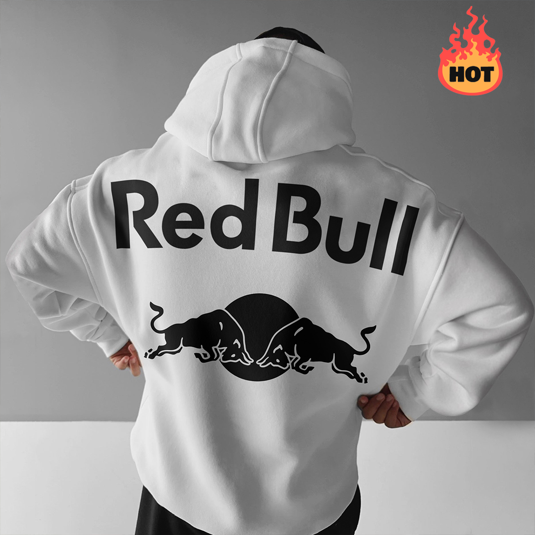 Oversized Red Bull Hoodie