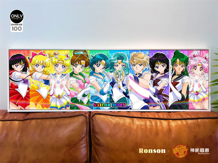 Rainbow Series 011 Characters of Sailor Moon Decoration Painting ...